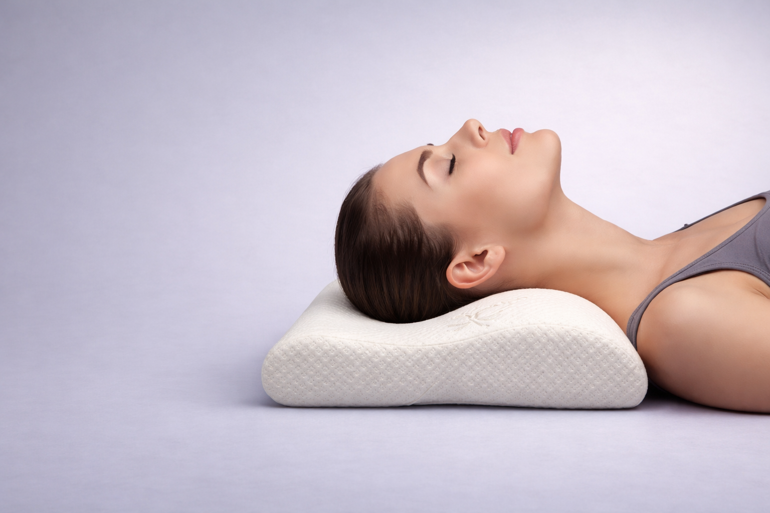 Neck Pillow & Pillows for Sleeping- Neck Pain Relief - Pinched Nerve ...